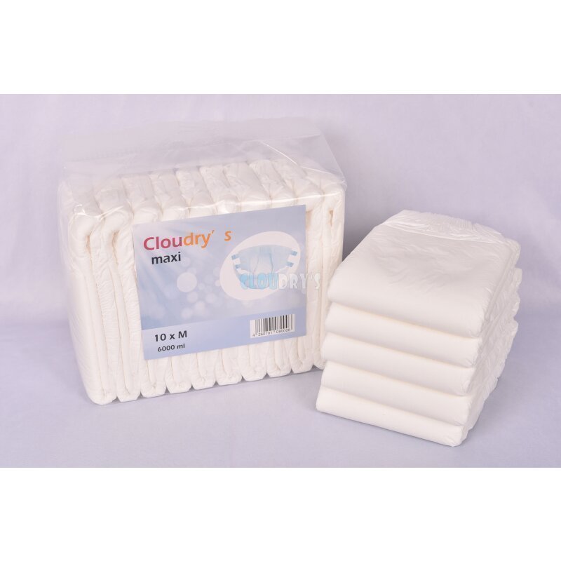 Cloudrys maxi diapers with film for adults size M
